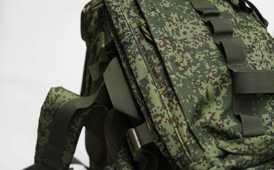 Tactical Russian Army Raid Backpack 6B38, Combat Gear Ratnik, EMR Flora ...