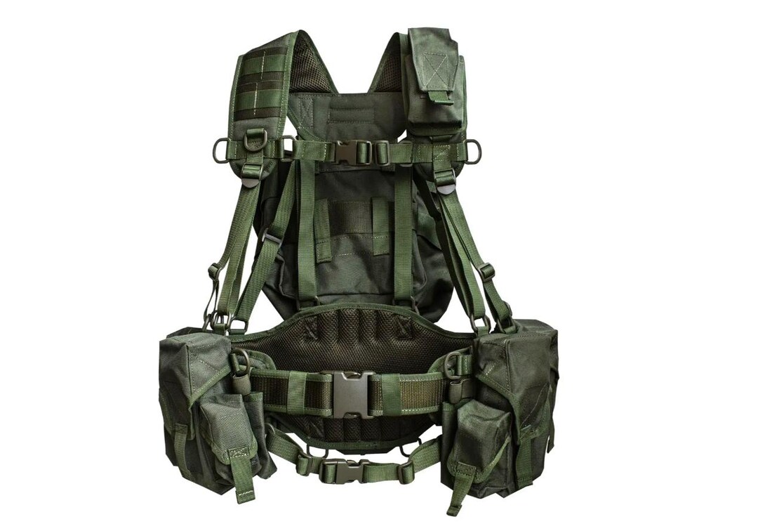 Soviet and Russian Webbing System, Spetsnaz Tactical Vest smersh M1 ...