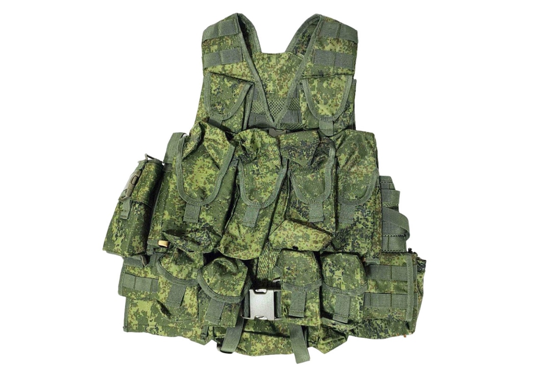 Russian Army 6sh117 Tactical Vest With Backpac, Used Good Condition - Etsy