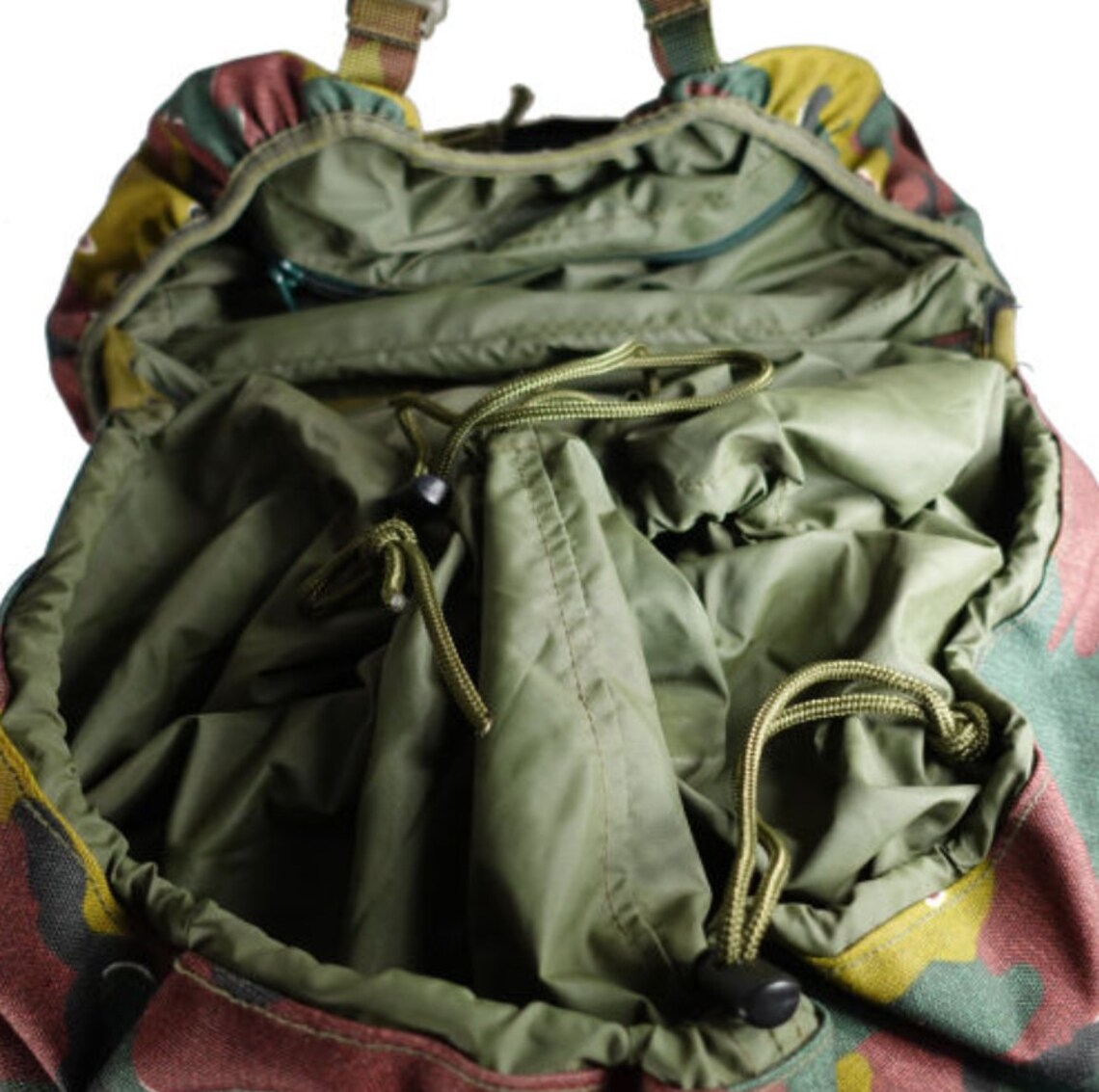 Belgian Army M97 100 Litres Jigsaw Camouflage Rucksack, Surplus in Good ...