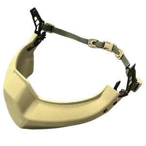 British Army VIRTUS Mandible Guard, Ballistic Face Protection, Original ...