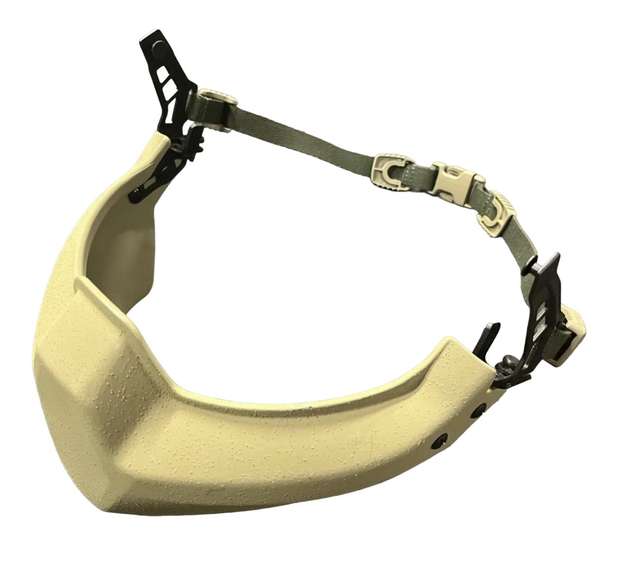 British Army VIRTUS Mandible Guard, Ballistic Face Protection, Original ...