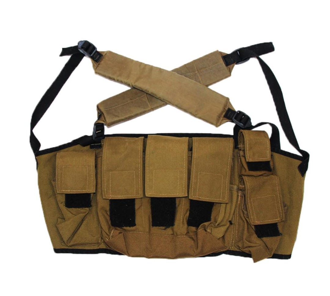 Rare Genuine SF SADF South African Army M83 Nutria Brown Chest Rig ...