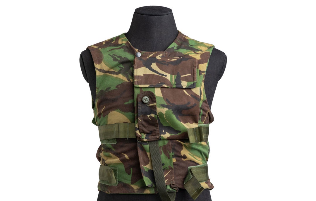 British Army Flak Jacket Body Armour Cover Vest DPM Cadet Surplus ...