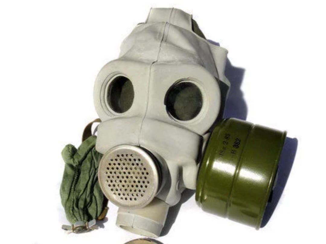 Soviet, Ussr Military Gas Mask PMG Genuine Surplus Respiratory. - Etsy