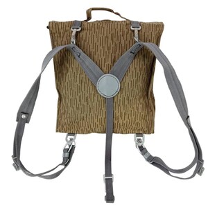 East German Vintage Army Day Pack in the Famous Rain Pattern Camo ...