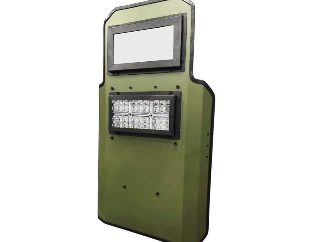 R6S Assault Shield Replica: GSG 9 Tactical Cosplay Prop With Lights - Etsy