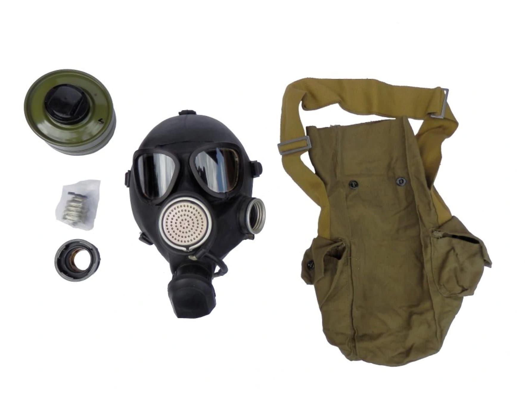 Soviet and Russian Army, Military Gas Mask GP-7VM Genuine Surplus ...
