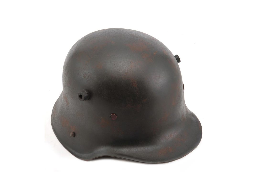 Stahlhelm M16 First World War German Empire With Brow Plate Mounts ...