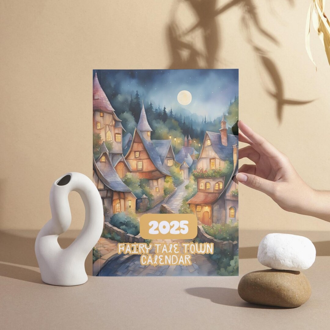 2025 Kids Fairy Tale Calendar: Printable Monthly Art (digital Download ...
