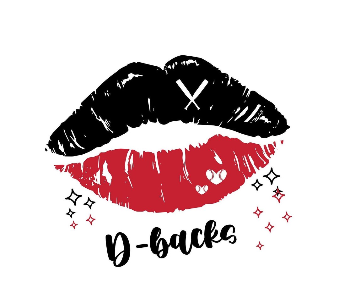 Diamondbacks Lips Svg,in My Diamondbacks Era Svg, Baseball Svg, Digital ...