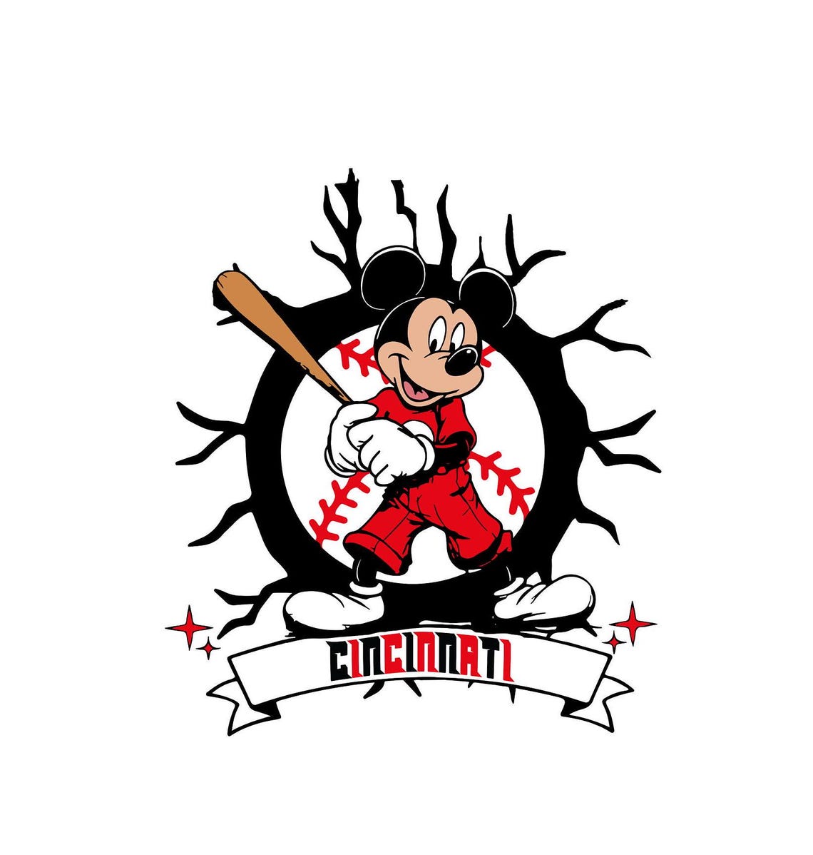 Cincy Baseball, Cincinnati Svg, Png Clipart, Dxf, Svg Files for Cricut ...