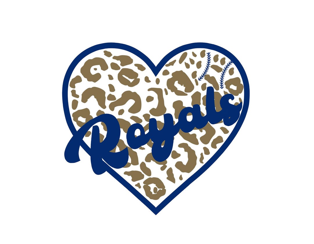 Royals Heart Svg, Kansas City Svg, Baseball Svg, Svg Files for Cricut ...