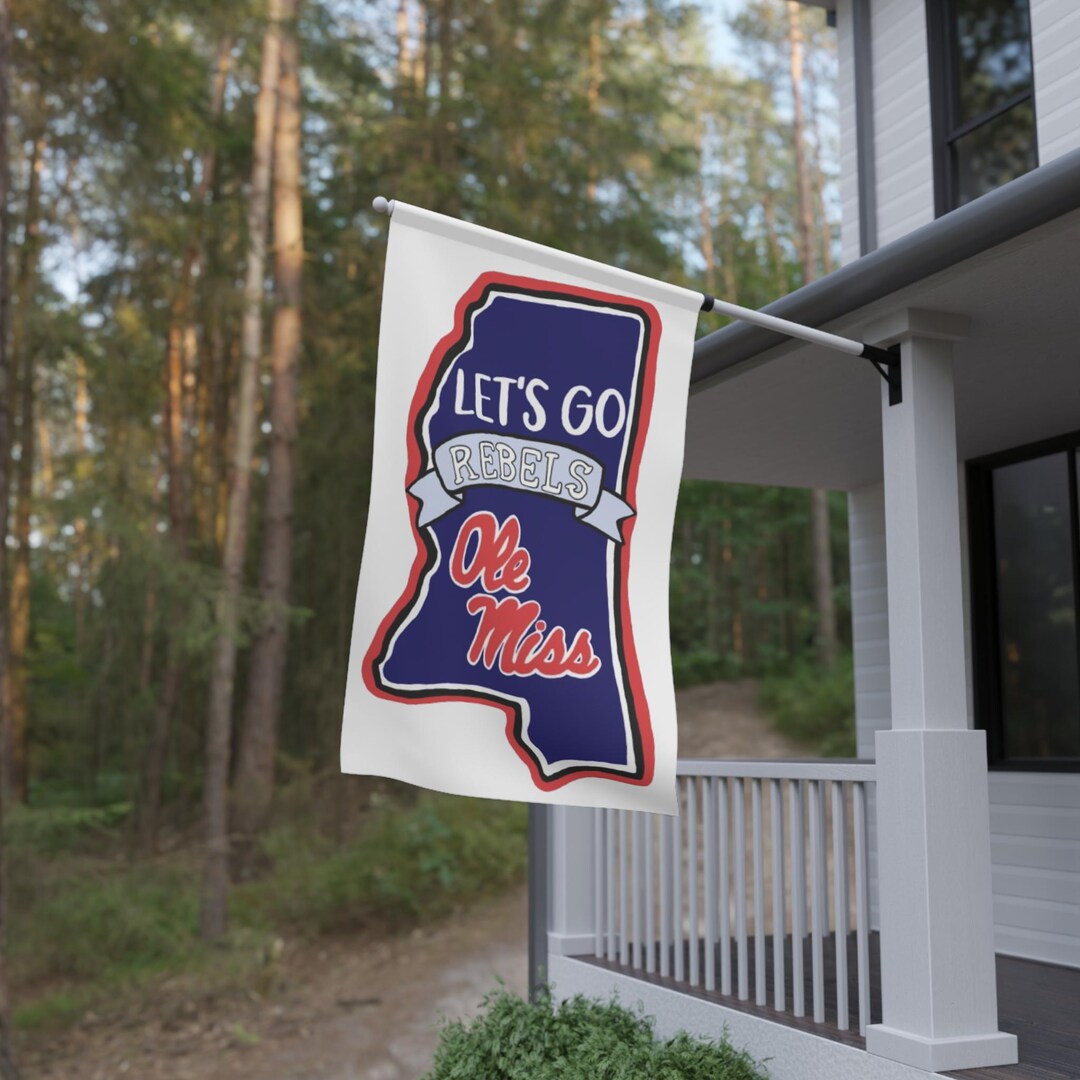 House Banner Ole Miss University of Mississippi - Etsy