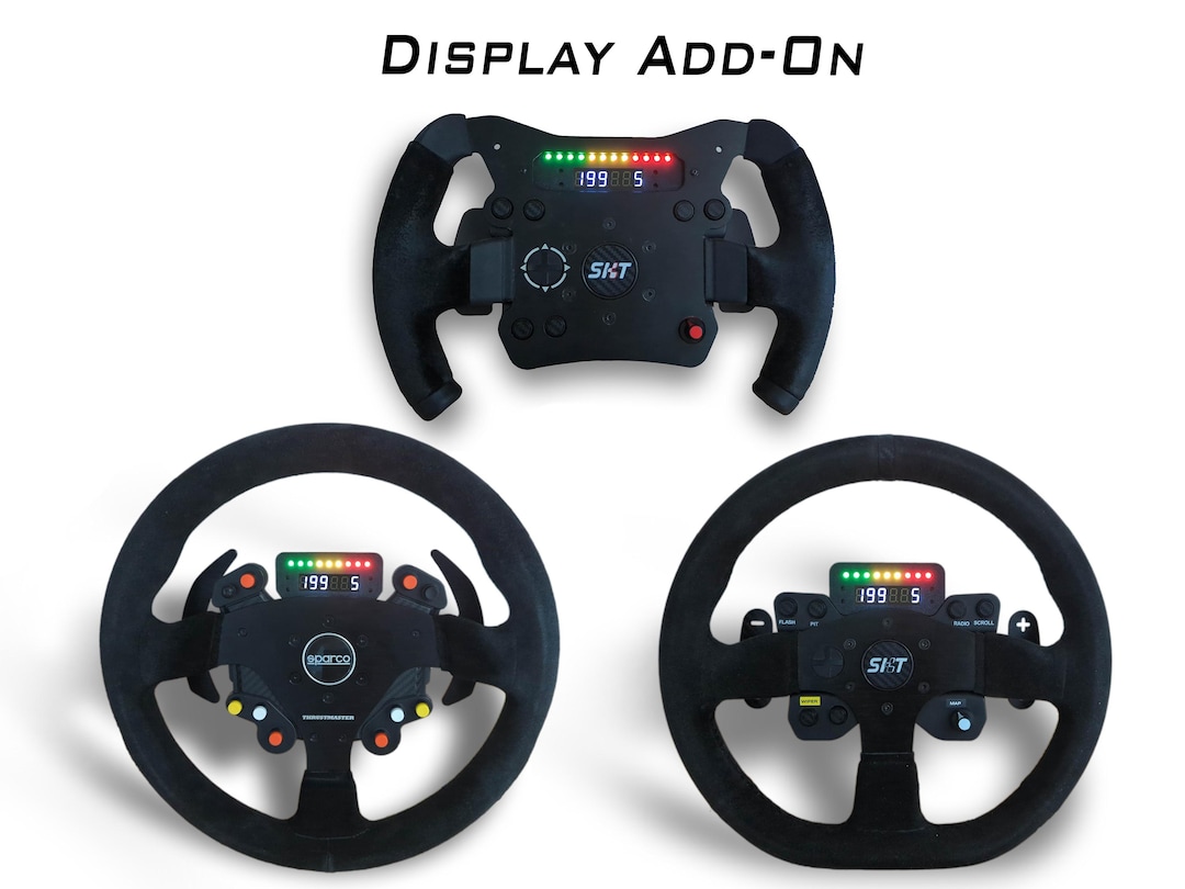 Display With Shift Light for Thrustmaster Open Wheel Rim, T300, 599XX ...