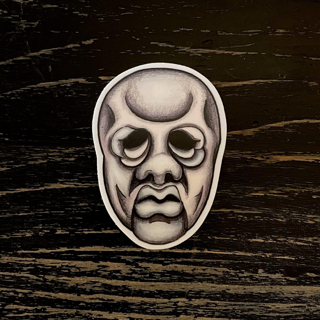 Paula Sticker - Twilight Zone “the Masks” - Etsy