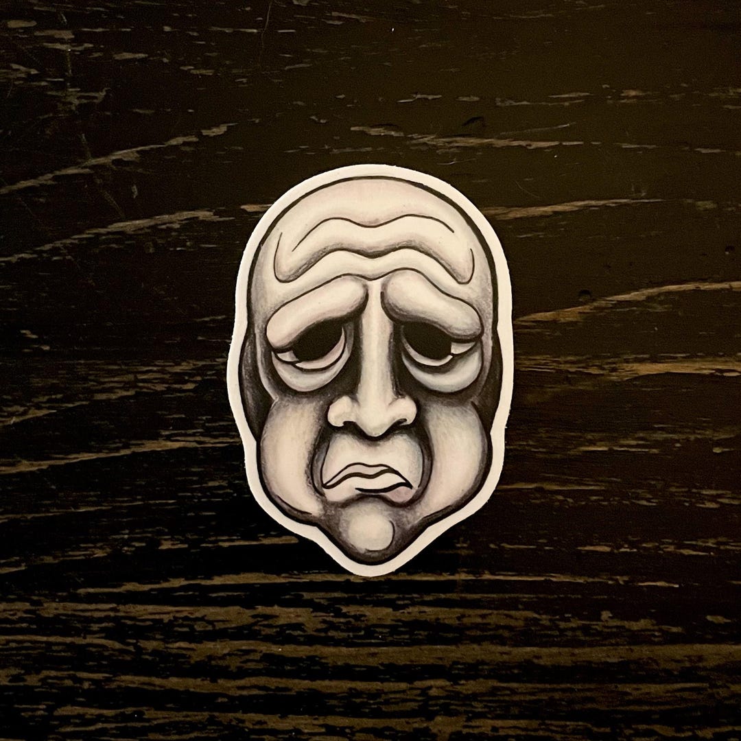 Emily Sticker - Twilight Zone “the Masks” - Etsy