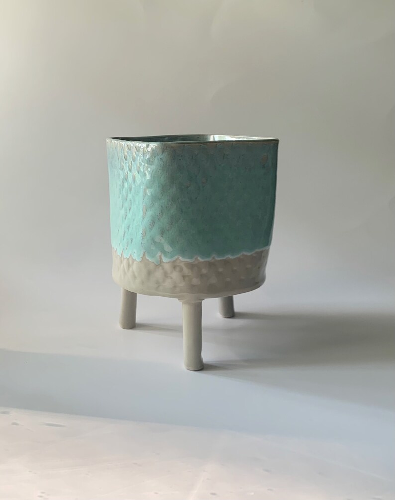 Mermaid Planter, Planter With Legs, Beach Vibe Planter, Cute Planter - Etsy