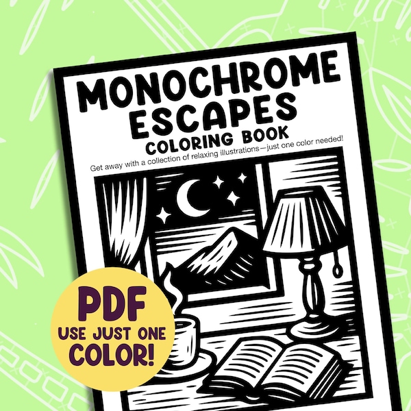 Monochrome Print - Etsy UK