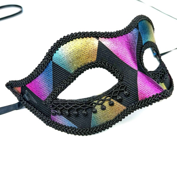Harlequin Mask - Etsy