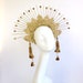 Sun Goddess Crown Headband Halo Headpiece Bridal Headdress - Etsy