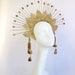 Sun Goddess Crown Headband Halo Headpiece Bridal Headdress - Etsy