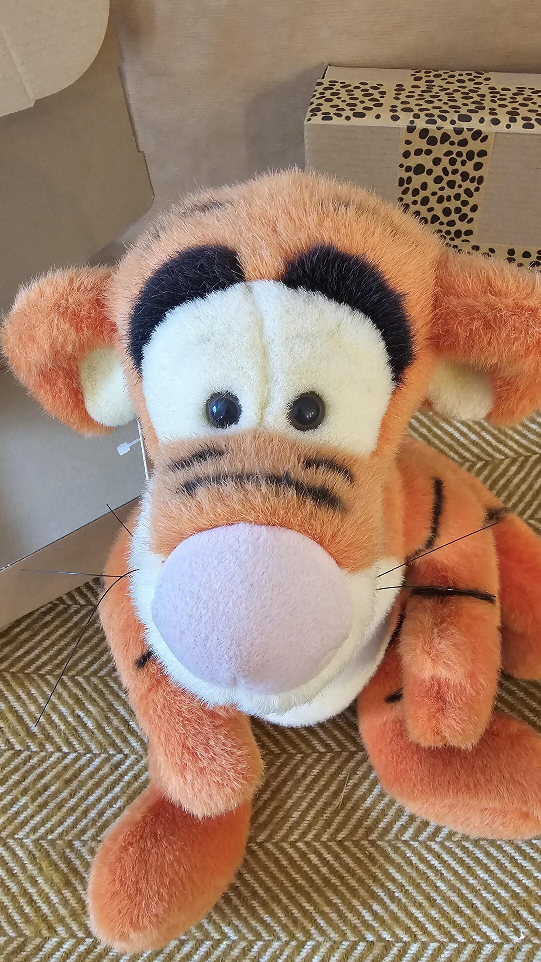 Large Tigger Plushie 15 Inch Winnie the Pooh Tigger Teddy Nineties ...