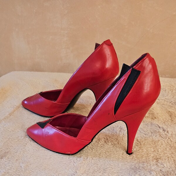 1980s High Heels - Etsy