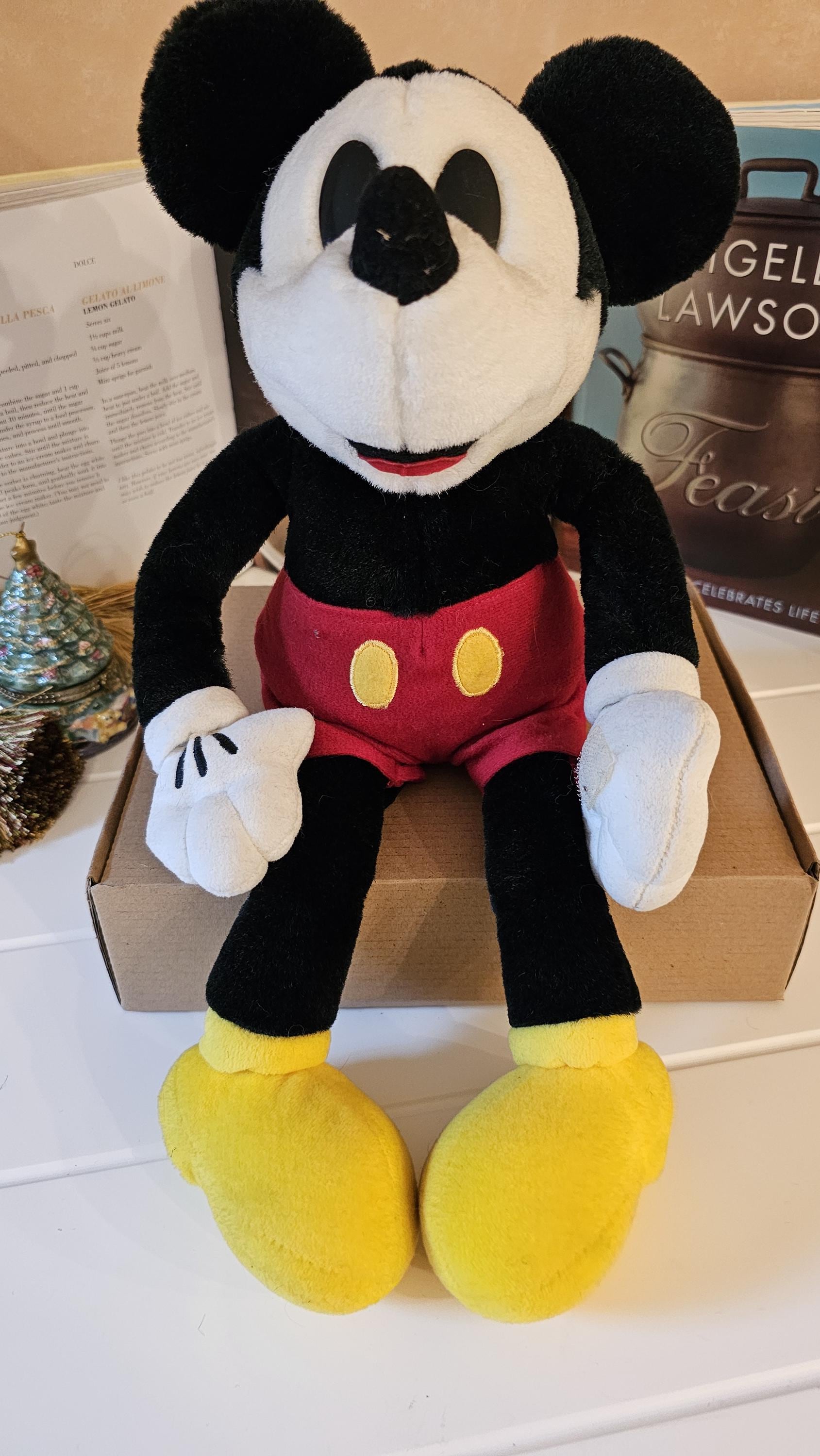 1920s Style Mickey Mouse Plush From Walt Disney World Florida Steamboat Willie - Etsy