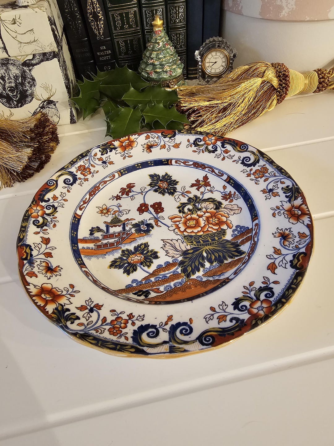 Victorian Amherst Japan Stone Ware Plate C1840 Amazing Find! Early ...