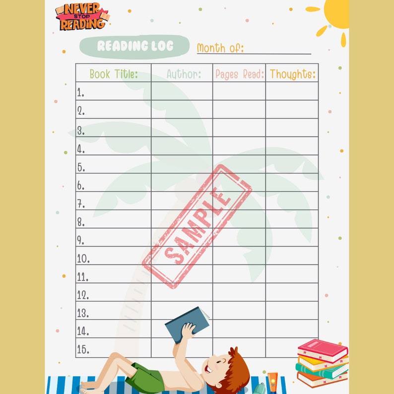 2024 Printable Kids Summer Planner, Printable Summer Planner, Summer ...
