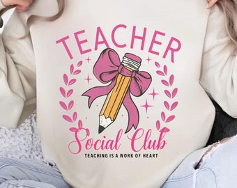 Coquette Teacher Png, Back to School Png,teacher Appreciation Gift ...