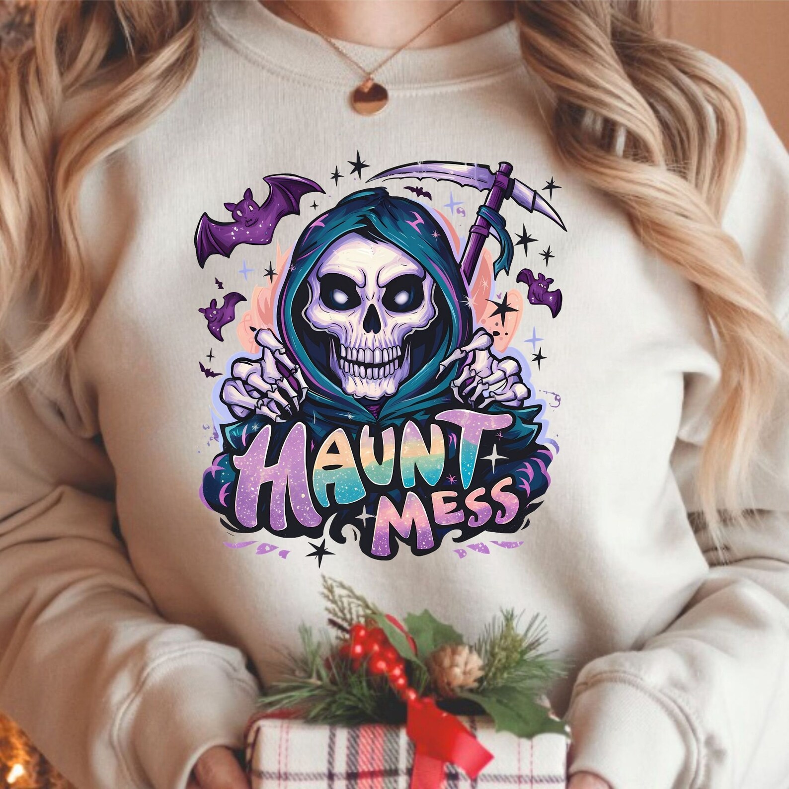 Haunt Mess PNG, Spooky Skeleton Clipart, Haunt Mess Clipart, Spooky ...