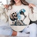 Summer Skeleton PNG, Hydrate Skeleton Clipart, Trendy Watertok ...