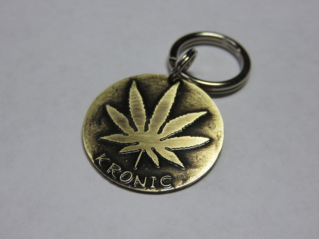 Marijuana Dog Tag-pot Leaf Pet ID Tag-cannabis Dog Id Tag-custom Etched ...