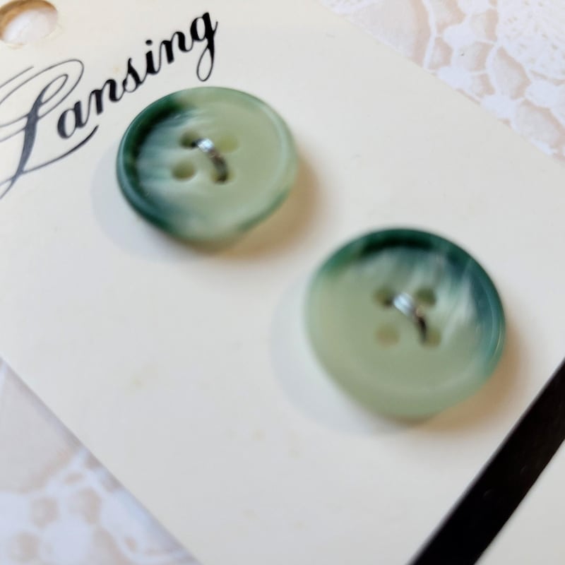 Two Tone Buttons - Etsy