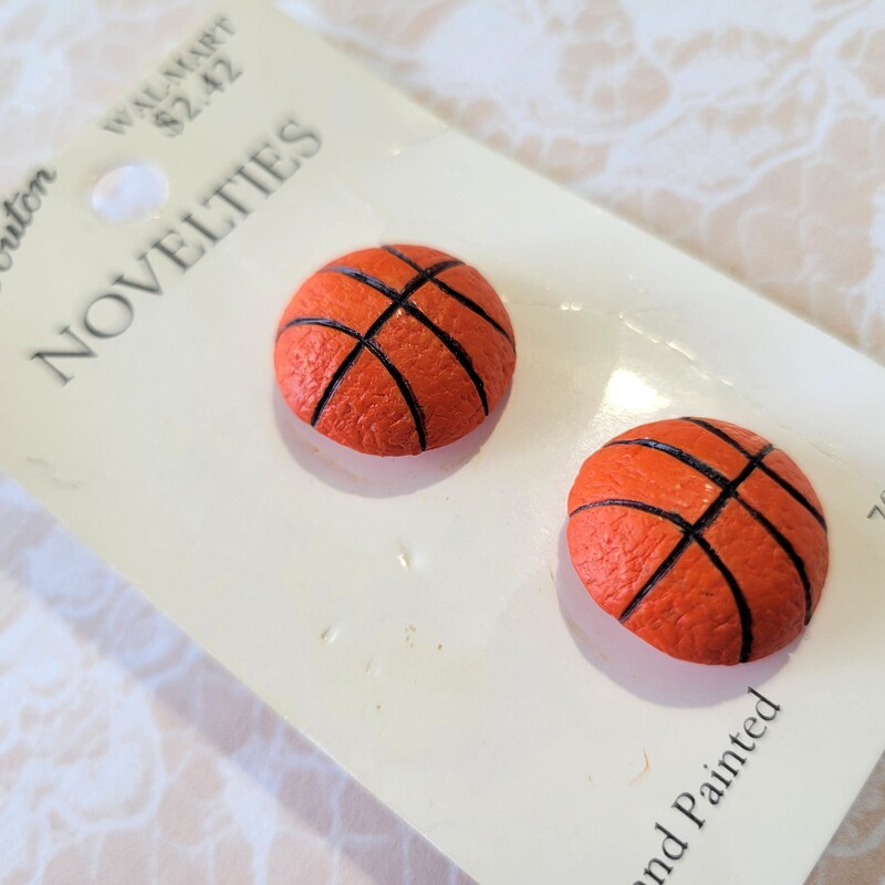 Basketball Buttons - Etsy