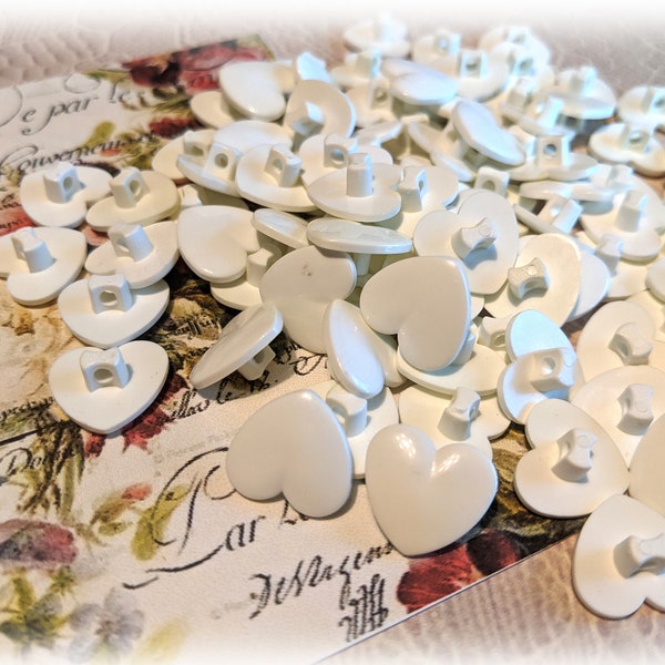 Heart Buttons - Etsy UK