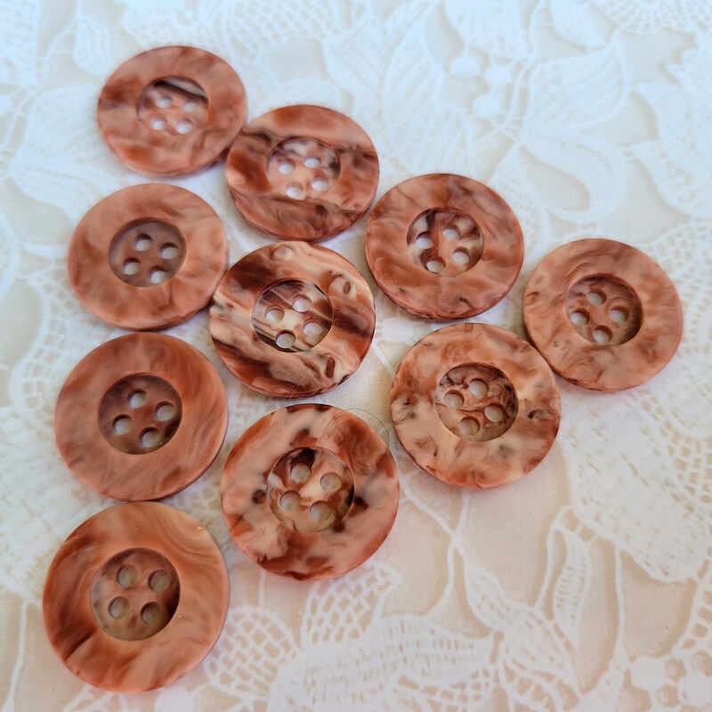 Brown Buttons - Etsy