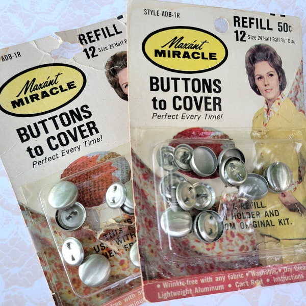 Size 20 Cover Buttons - Etsy