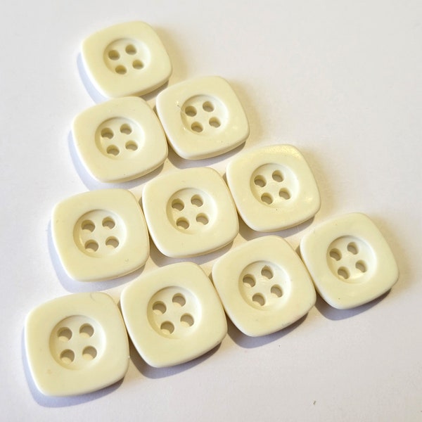 Square Buttons - Etsy
