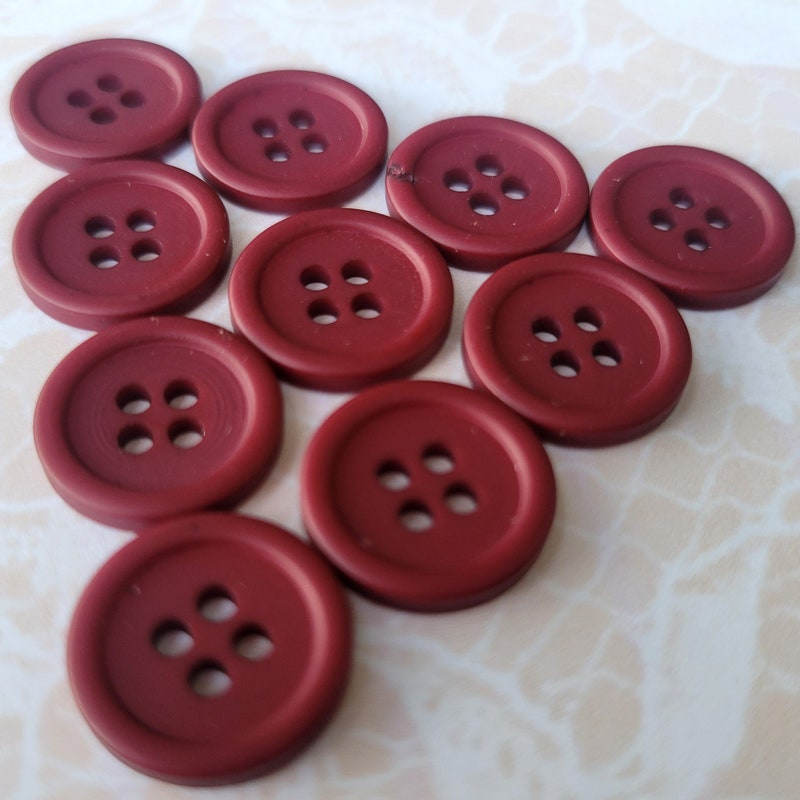 Red Vintage Buttons - Etsy