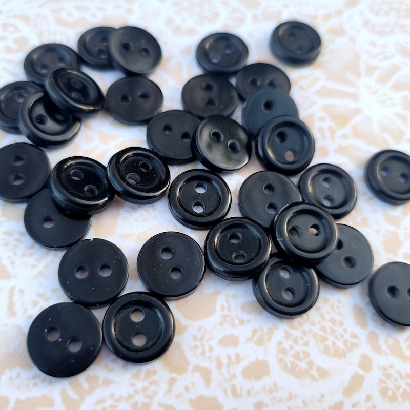 Vintage Buttons 3/8 Inch - Etsy