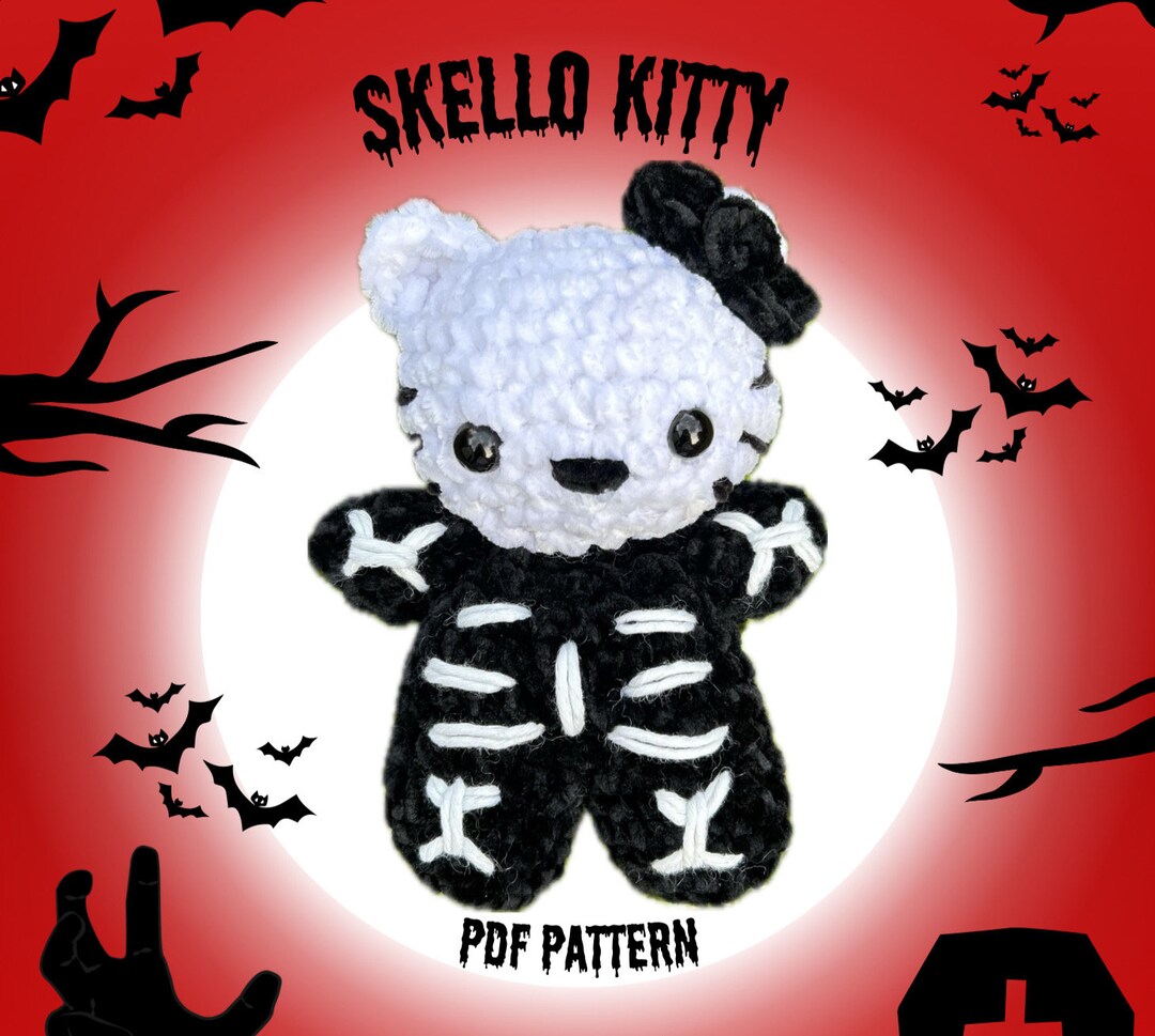 Skello Kitty PDF Crochet Pattern - Etsy