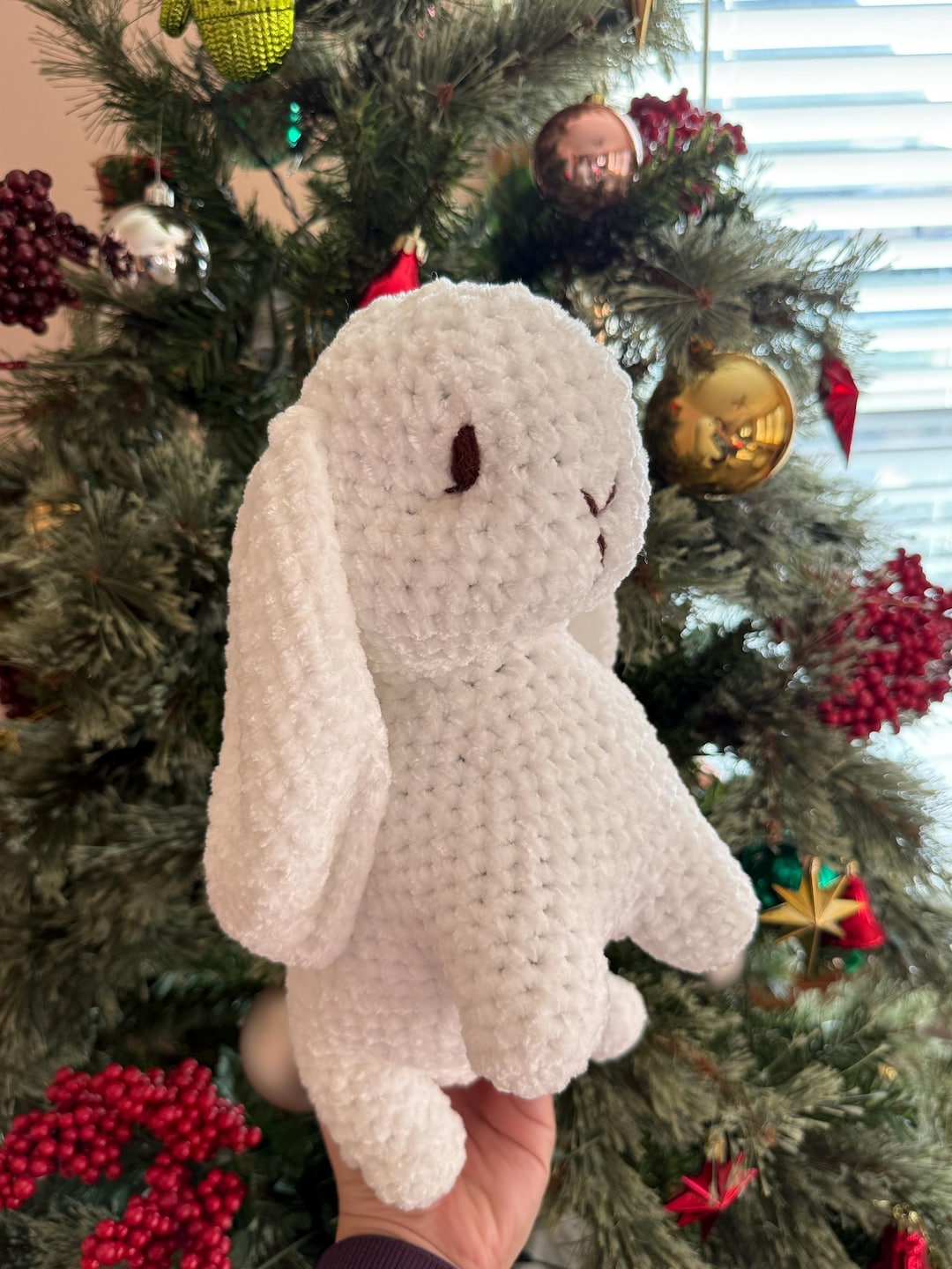 Crochet Bunny Plushie | Bunny Amigurumi| Soft Rabbit Plushie| Baby ...