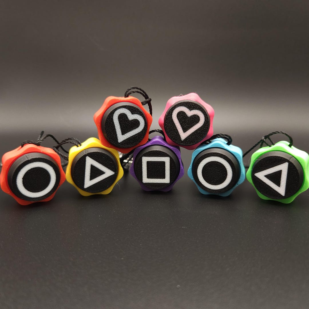 Gonggi Fidget Clicker Keychains - Interactive, Fun, Soothing, Gift ...