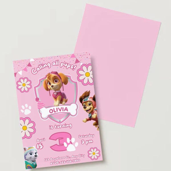 Skye Invitation - Etsy