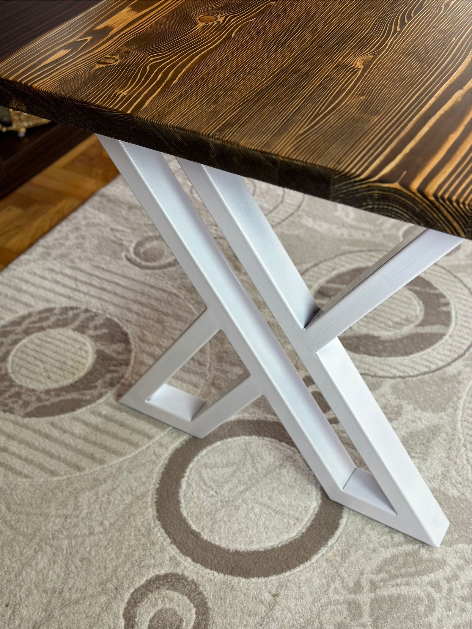 Table Base, Dining Table Base, Table, Metal Base, Handmade, Furniture ...