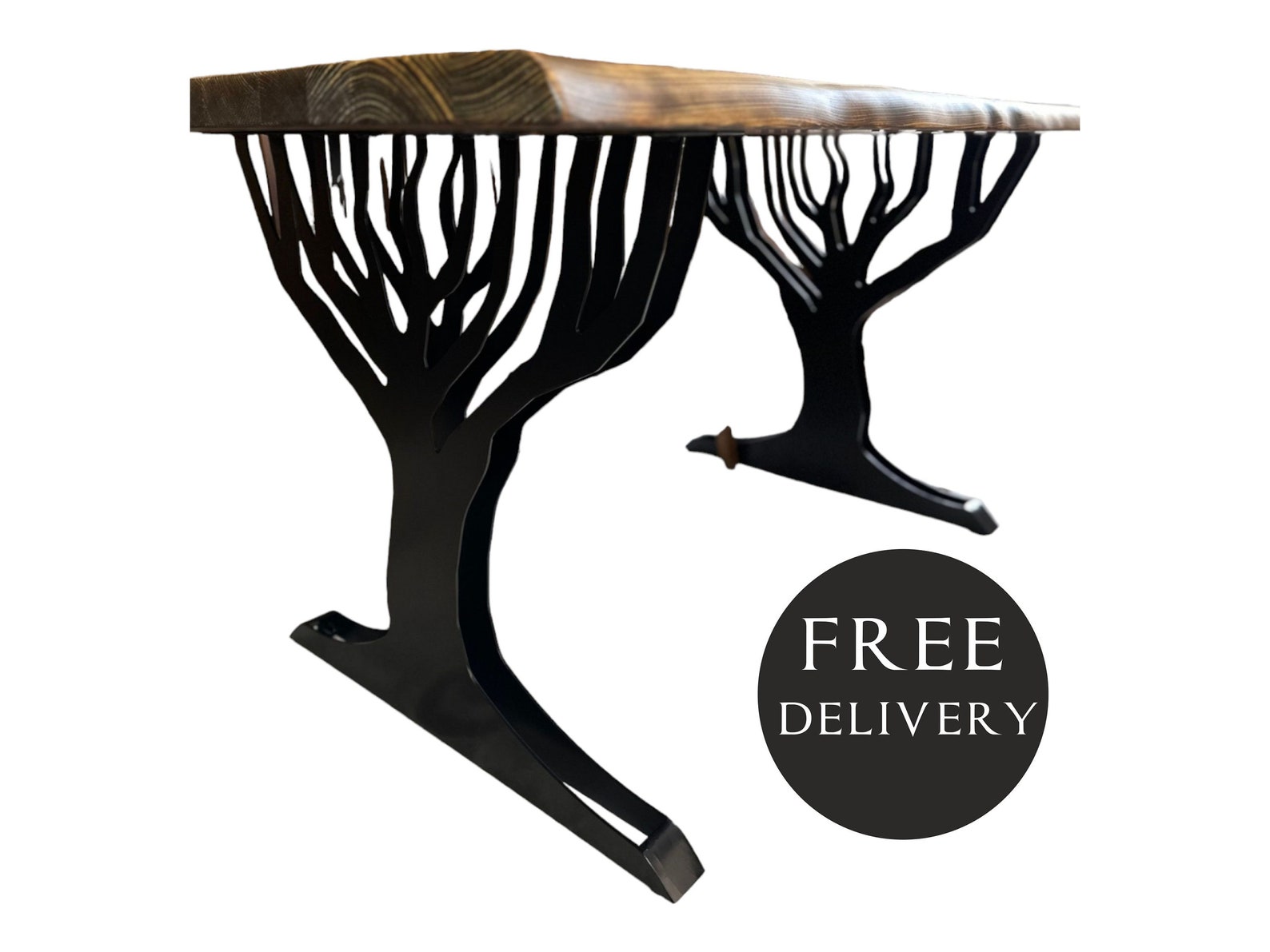 Unique Handmade Steel Table Legs Designer Edition, Great Fit With ...