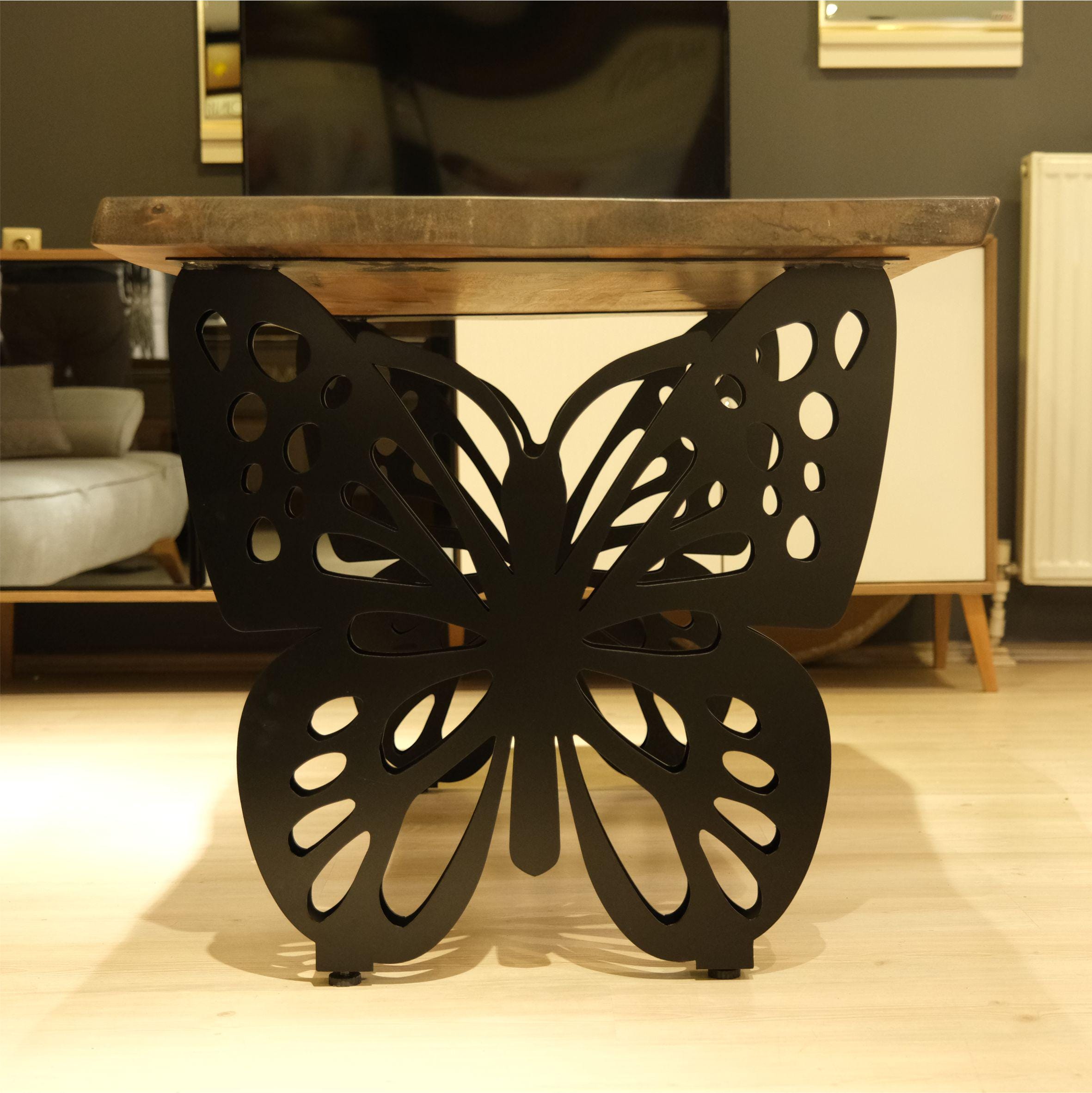 Golden Table Legs, Steel Table Legs (set of 2), Dining Table, Desk Legs ...